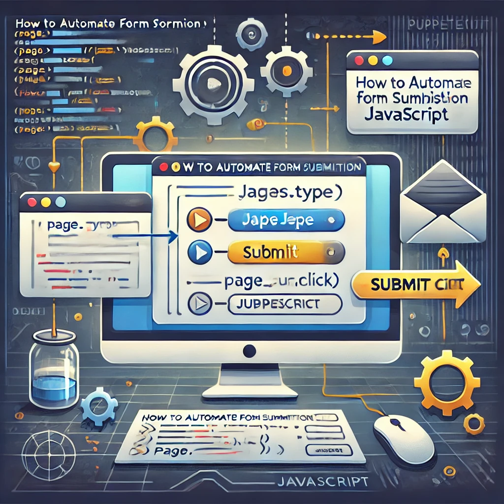 How To Automate Form Submission With Puppeteer And Javascript How To Automate Form Submission With Puppeteer And Javascript
